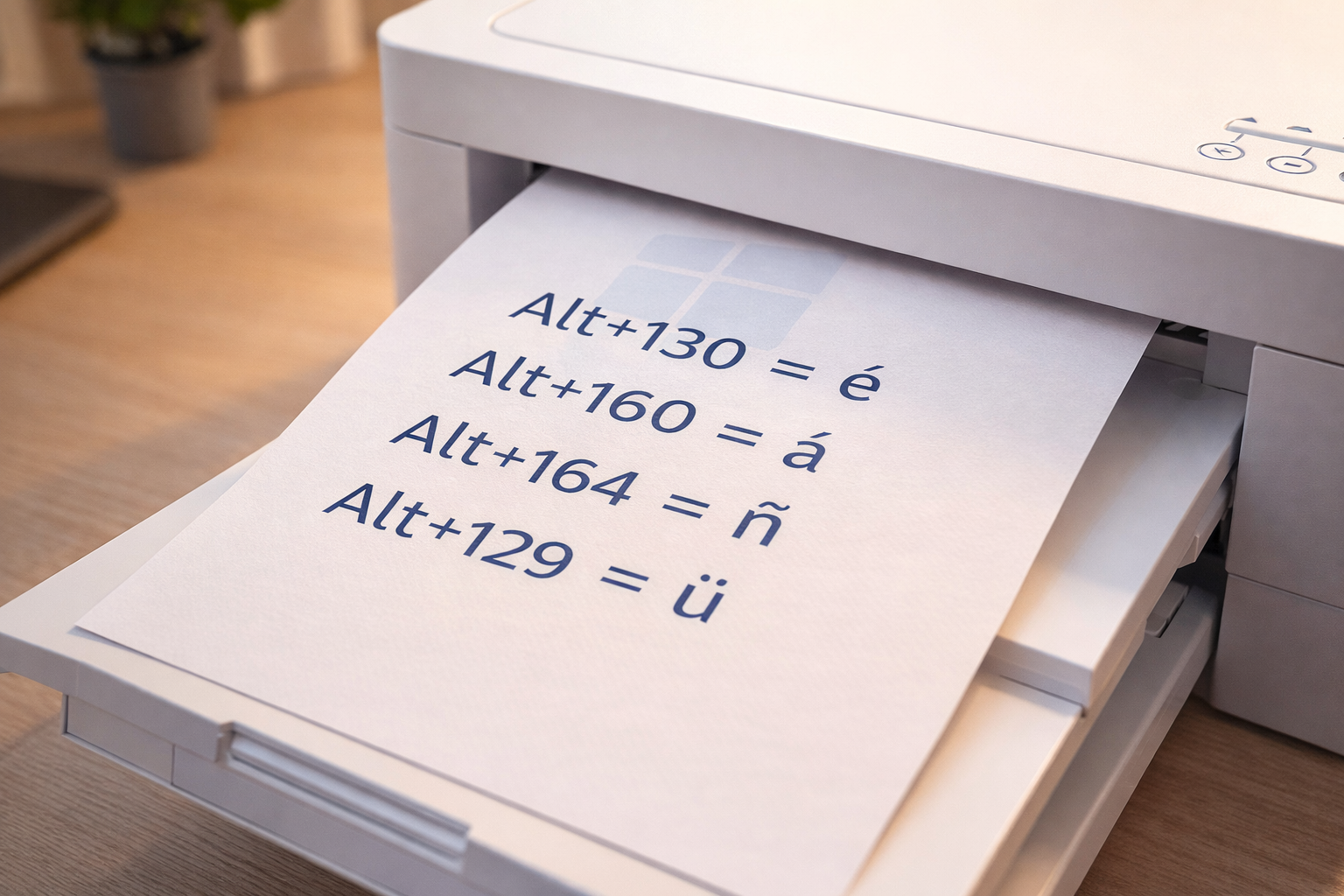 Alt Codes Quick Reference Chart [Printable] - Acute Accents
